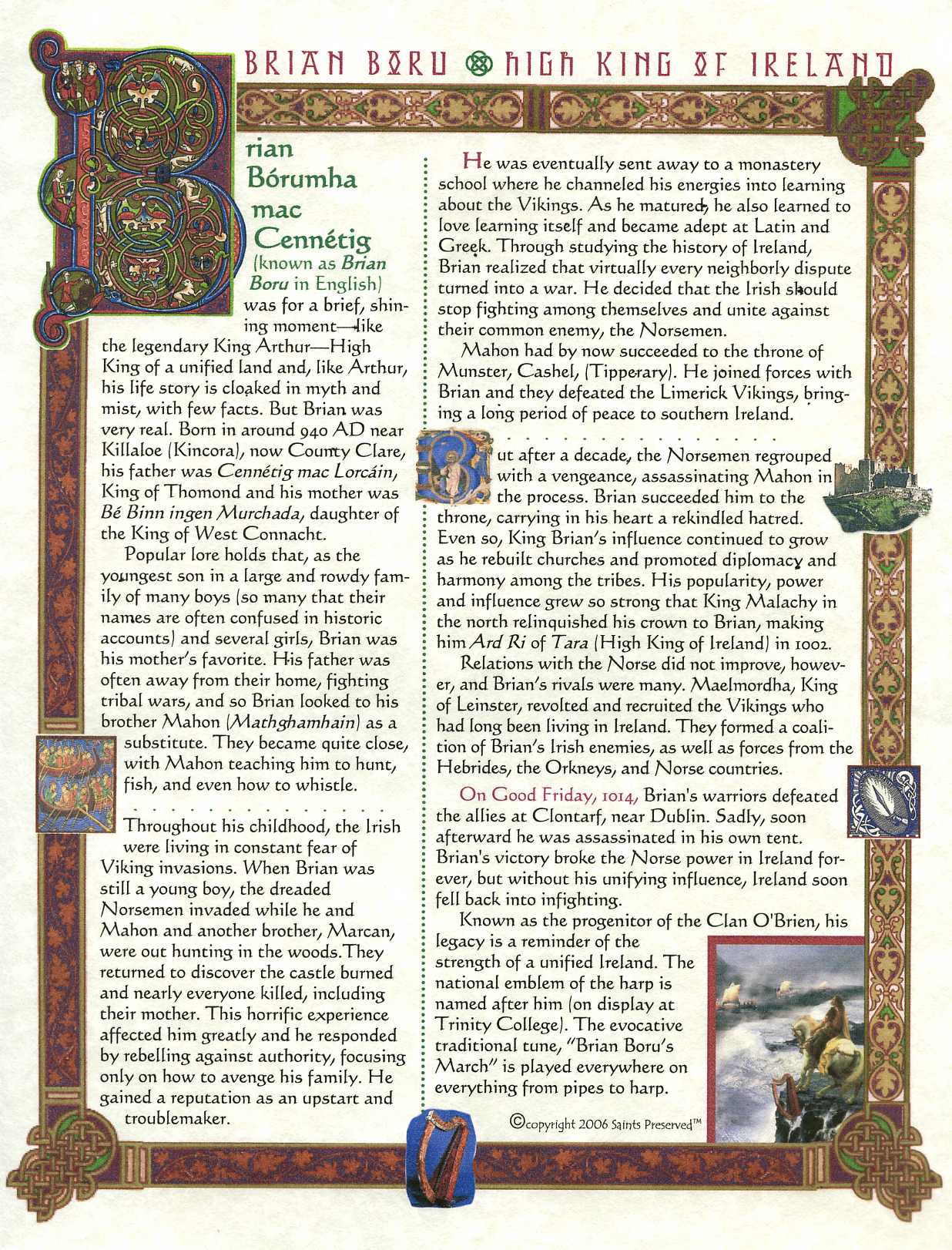 . Brian Boru | Celtic Connections